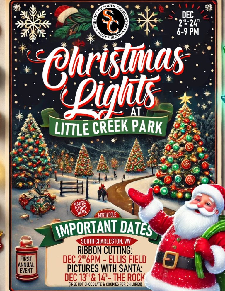 Christmas Lights At Little Creek Park - City of South Charleston